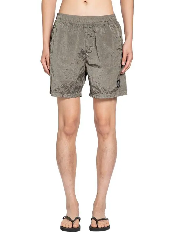 Stone Island Swimwear Shorts - Green