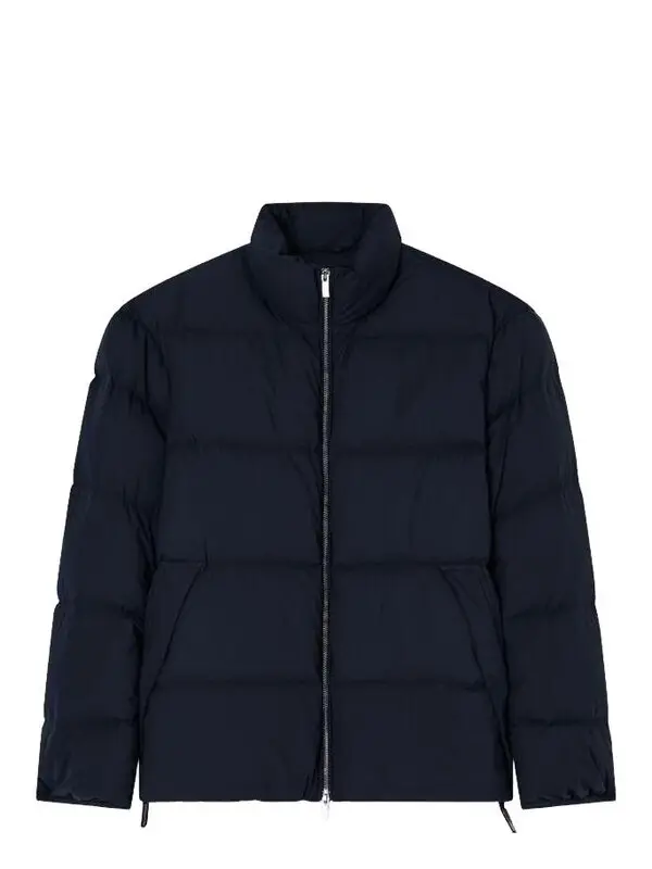 Emporio Armani Quilted Down Jacket - Blue