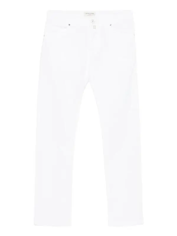 Jacob Cohen Five-pocket Denim - White