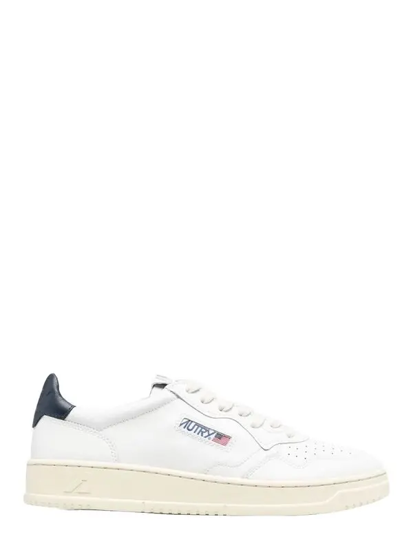 AUTRY Perforated Medalist Sneakers - White