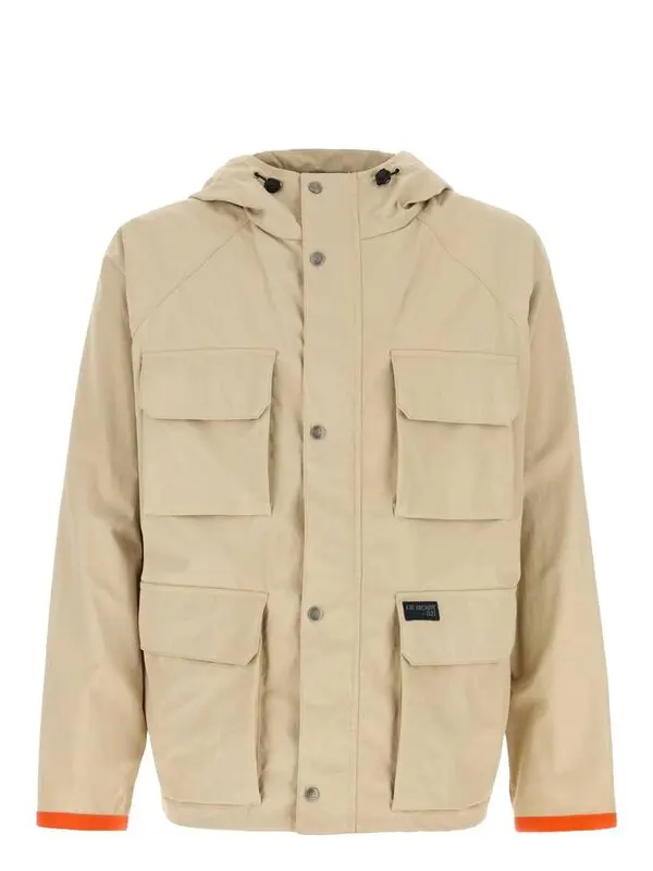 FAY Nylon Windbreaker - Beige O Tan