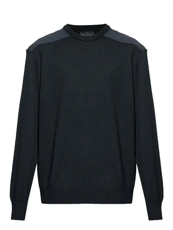 Paul & Shark Wool Knit Sweater - Black