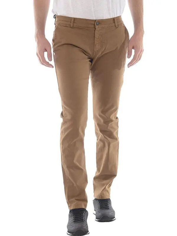 DANIELE ALESSANDRINI Jeans Trousers - Brown