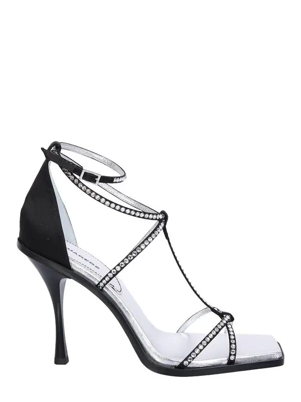 Dsquared2 Embellished High Heel Sandals - Black