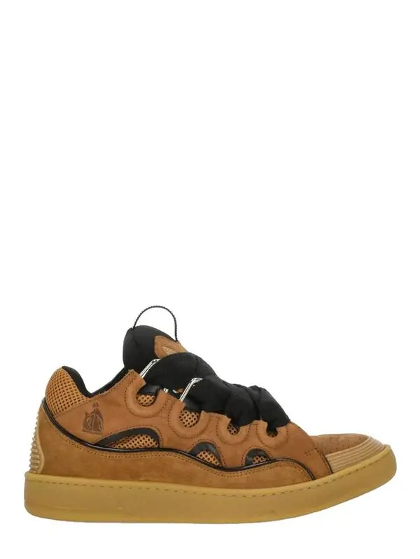 LANVIN Leather Sneakers - Beige