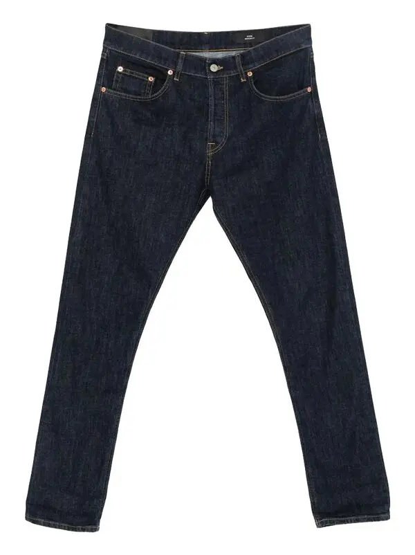 DONDUP Straight Leg Denim Jeans - Blue