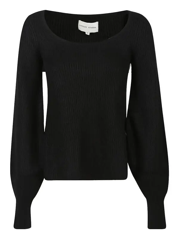 Loulou De Saison Hermus Cashmere Sweater - Black