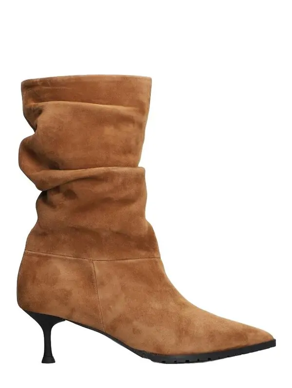 FRATELLI RUSSO High Heel Ankle Boots - Leather Color