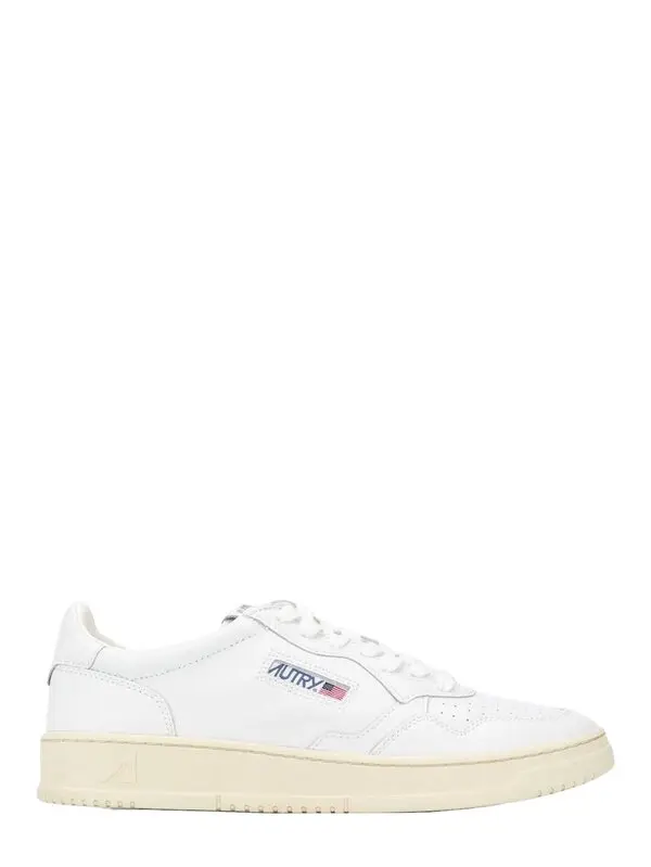 AUTRY Perforated Medalist Sneakers - White