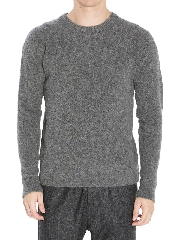 ROBERTO COLLINA Crewneck Sweater - Grey