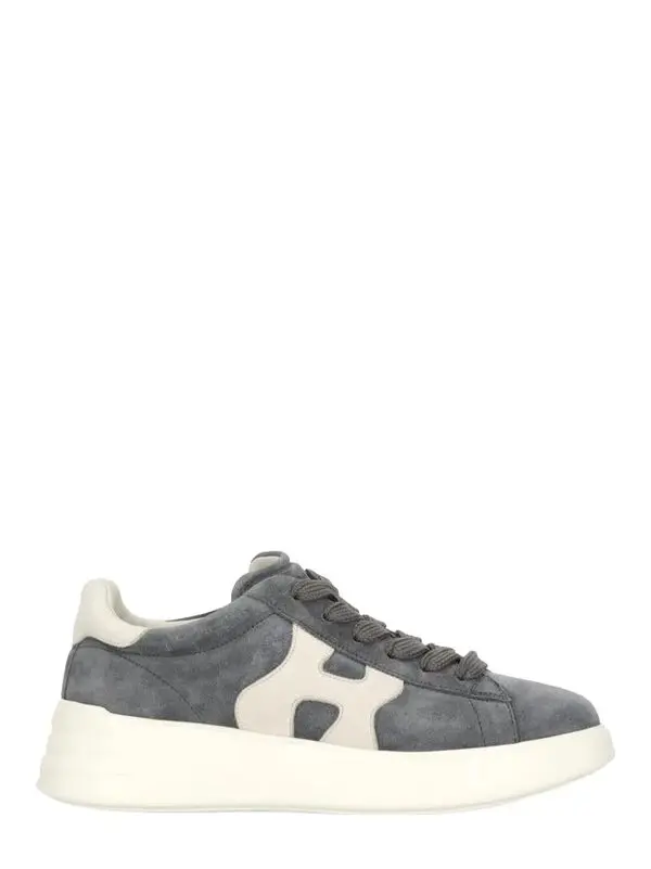 Hogan Leather Sneakers - Grey