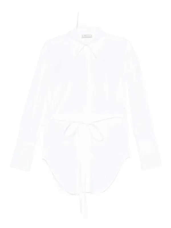 Blumarine Button Down Shirt - White