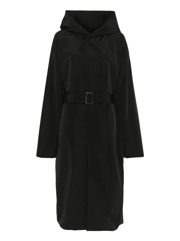 Rick Owens Long Sleeve Coat - Black