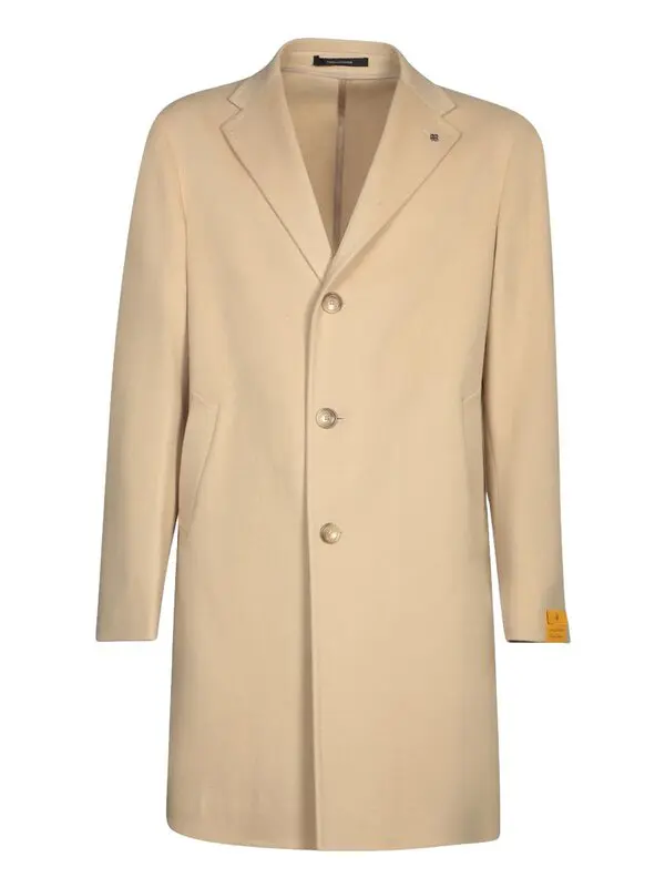 Tagliatore Wool-cashmere Coat - Beige
