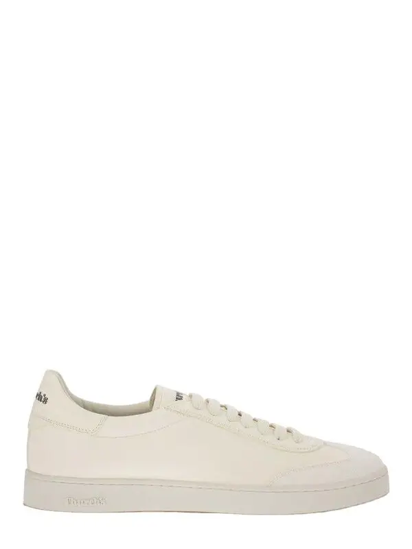 Church's Largs Suede And Deerskin Sneakers - White