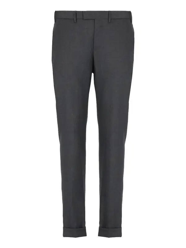 PT TORINO Virgin Wool Trousers - Grey
