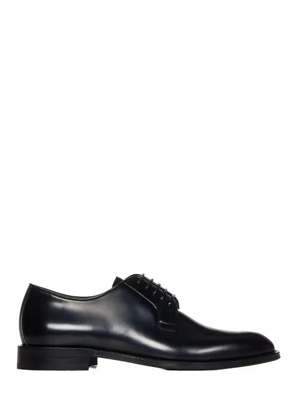 Dsquared2 Laced Up Oxford Shoes - Black