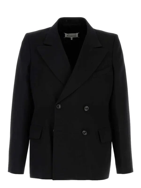 MAISON MARGIELA Wool Blazer - Black
