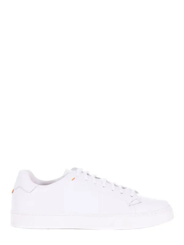 DOUCAL'S Leather Sneakers - White