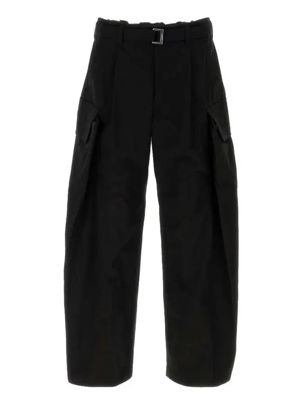 Sacai Rip Stop Pants - Black