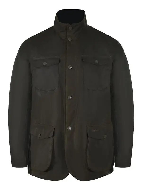 Barbour Waxed Cotton Jacket - Green