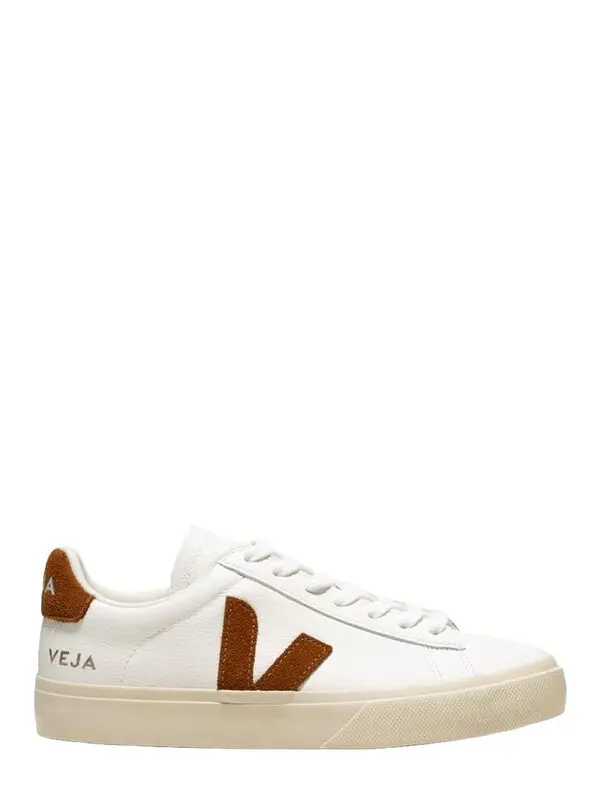 VEJA Trainers - White Cognac