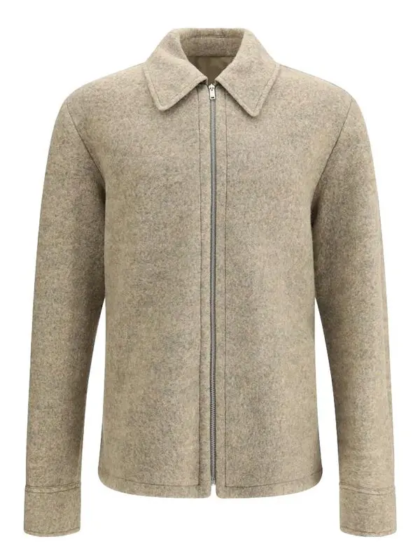 JIL SANDER Wool Jacket - Beige
