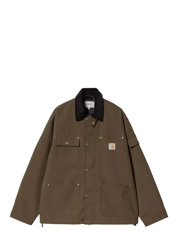 Carhartt Work In Progress Clapton Nylon Canvas Jacket - Brown