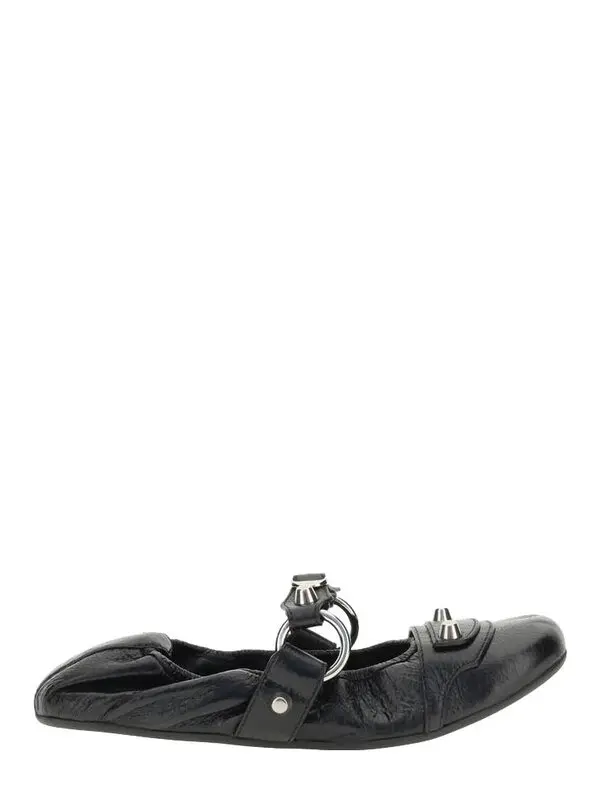 Balenciaga City Ballet Flats - Black