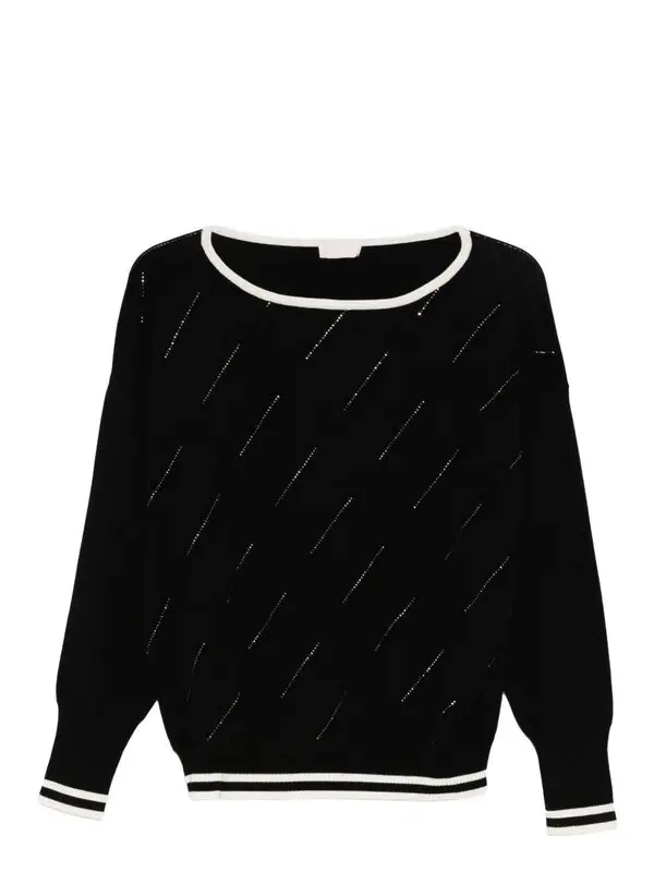Liu Jo Boat-neck Sweater - Multicolor