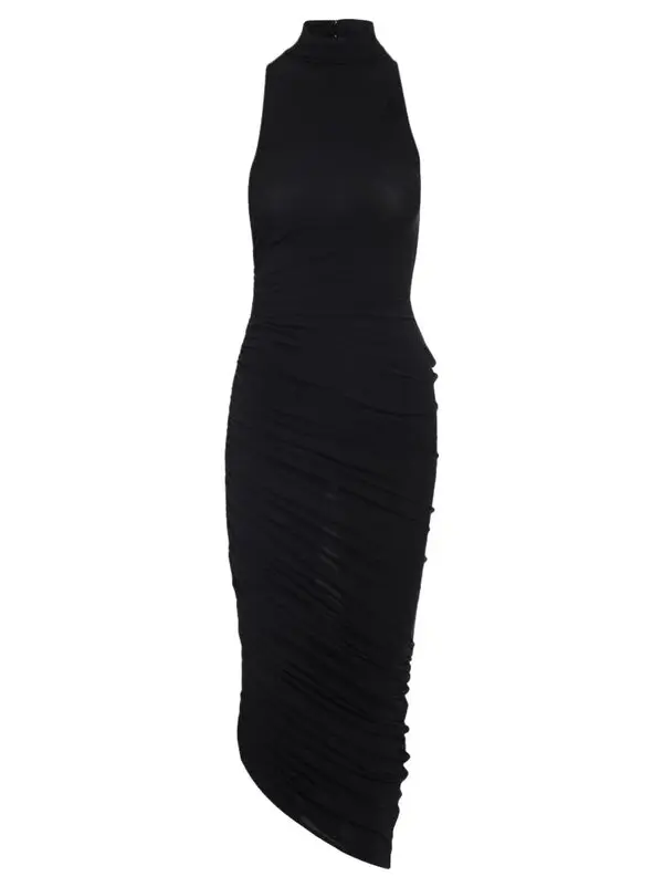 Jacquemus La Robe Piazza Midi Dress - Black