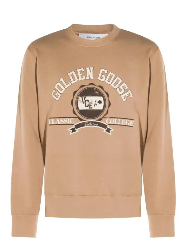 Golden Goose Cotton Sweater - Beige