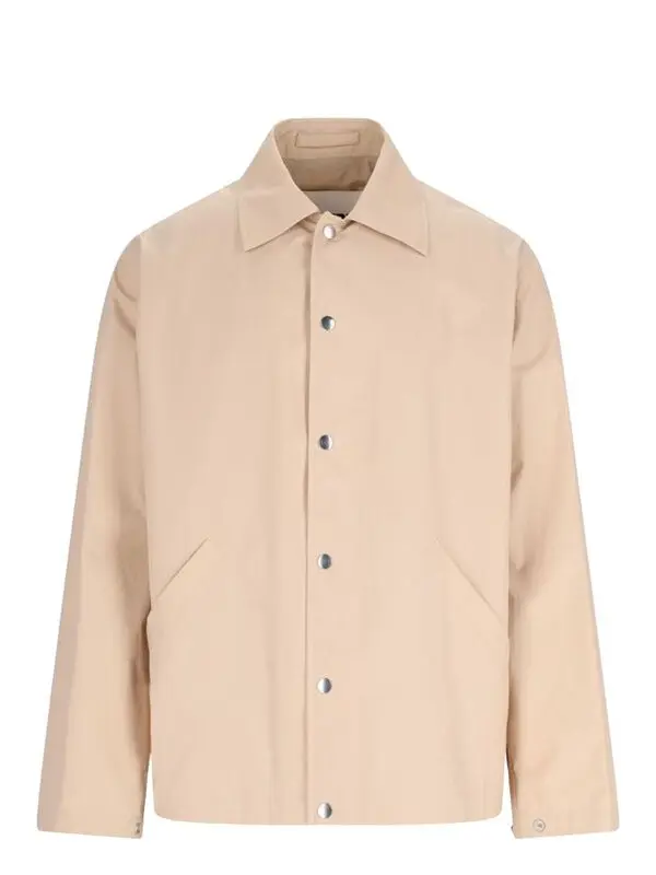 JIL SANDER Cotton Jacket - Beige