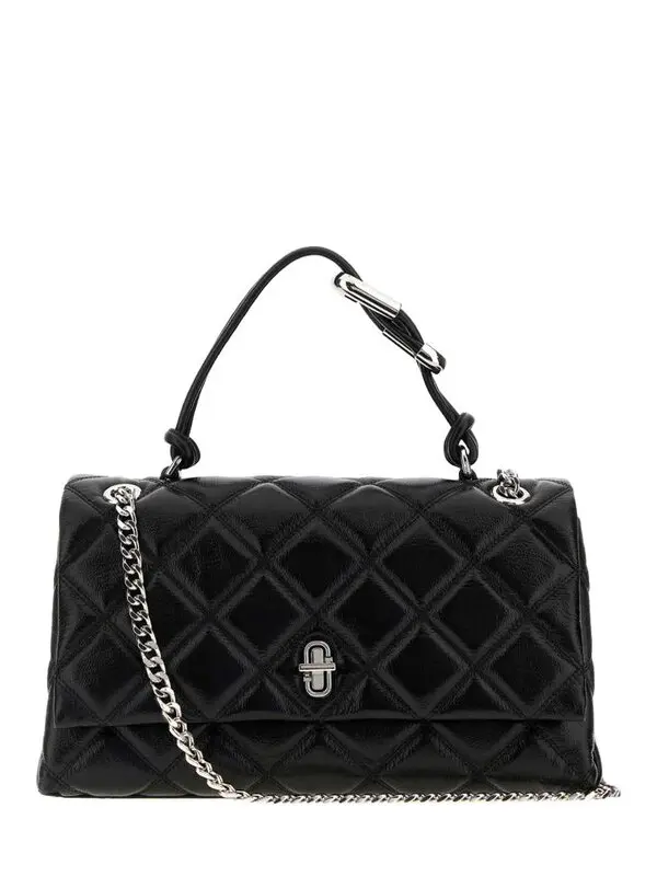 Marc Jacobs The Quilted Dual Convertible Handbag - Black