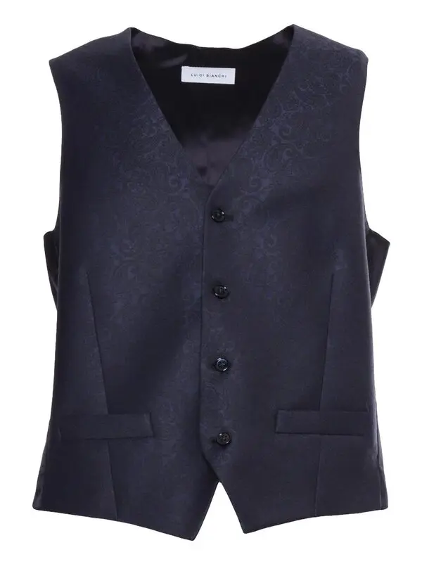 LUIGI BIANCHI Vest - Blue