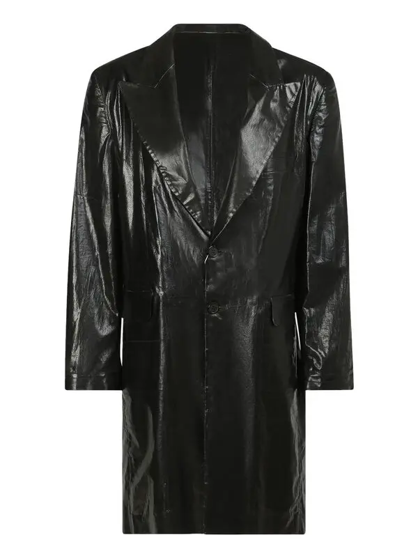 MAISON MARGIELA Leather Jacket - Black