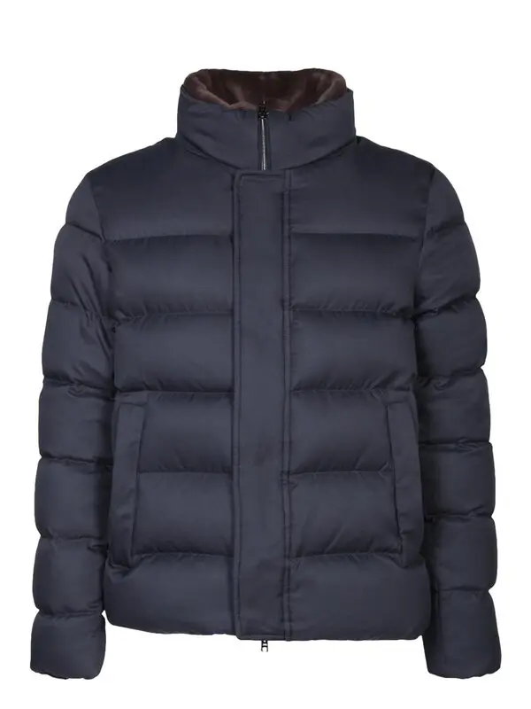 Herno Padded Zipped Jacket - Blue