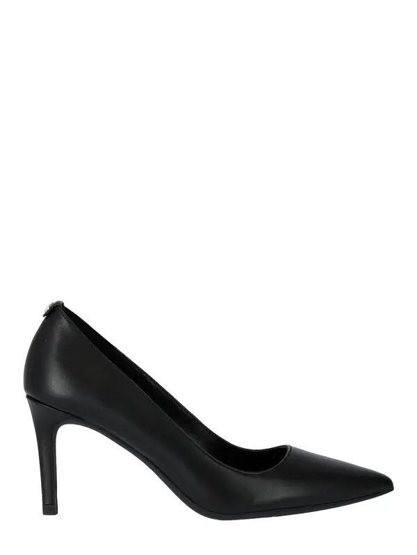 Michael Kors Alina Leather Pointy-toe Pumps - Black