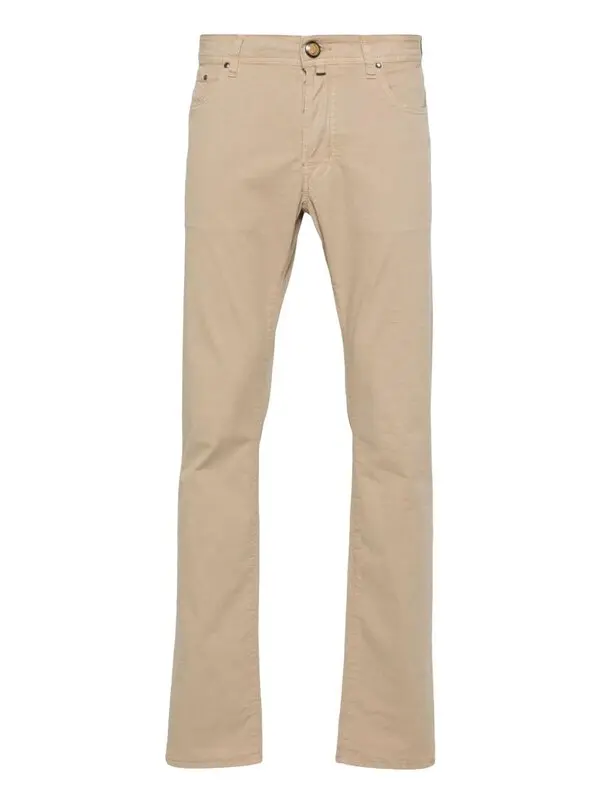 Jacob Cohen Bard Slim Fit Five-pocket Denim - Brown