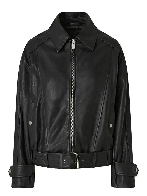 Pinko Jacket With Belt - Black