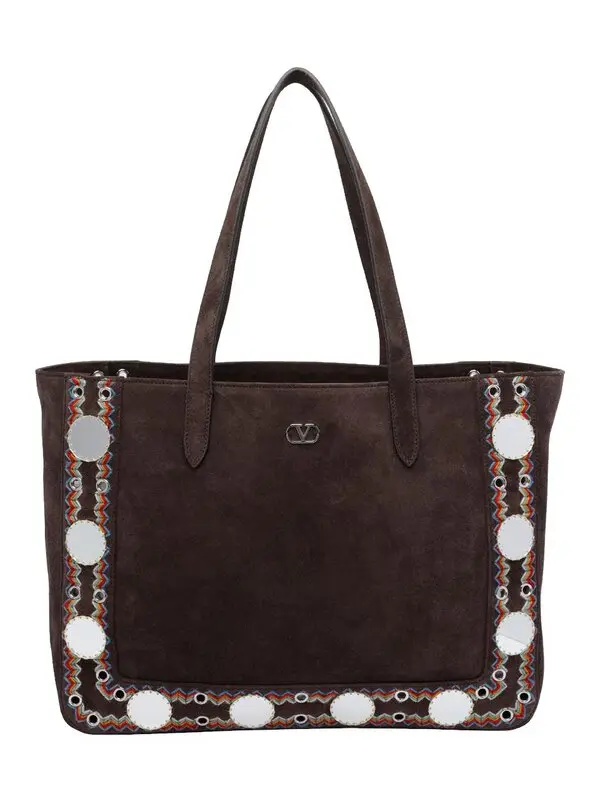 Valentino Garavani Nellcote Tote Bag - Brown