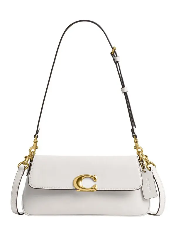 COACH® Jet Shoulder Bag - Brass/chalk