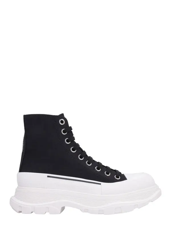 Alexander McQueen Tread Slick Chunky Sneakers - Black