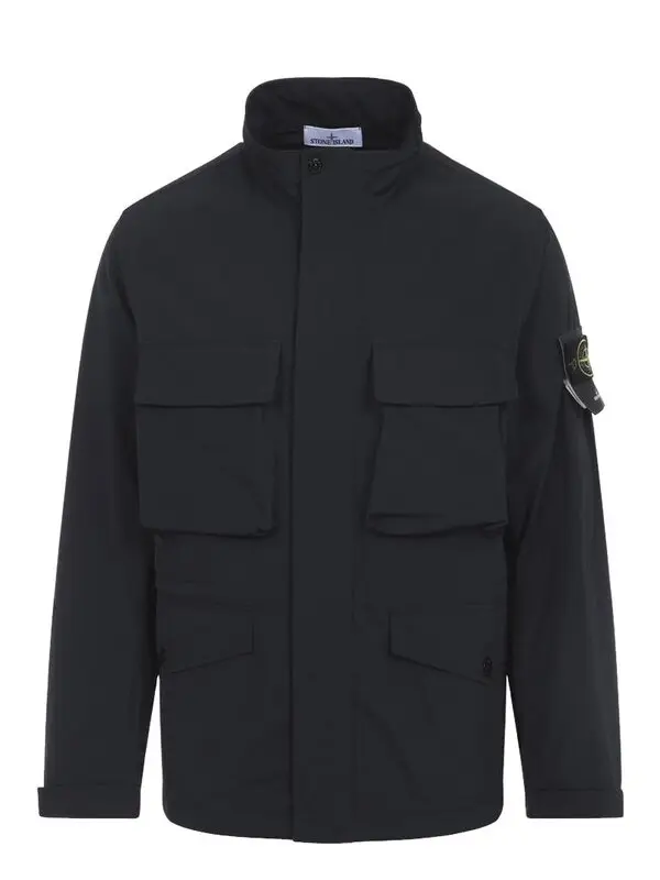 Stone Island Polyester Field Jacket - Black