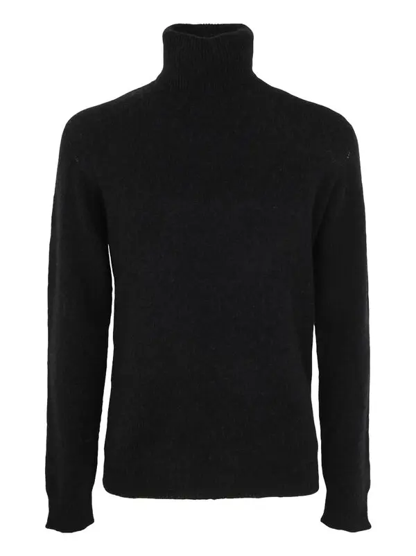 ROBERTO COLLINA Turtleneck Sweater - Black