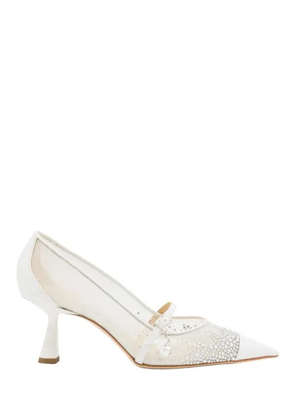 JIMMY CHOO Pumps - White/crystal