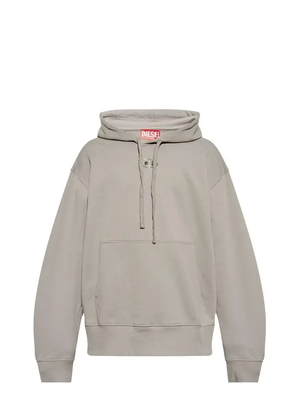 Diesel S-macs-hood-od Hoodie - Grey