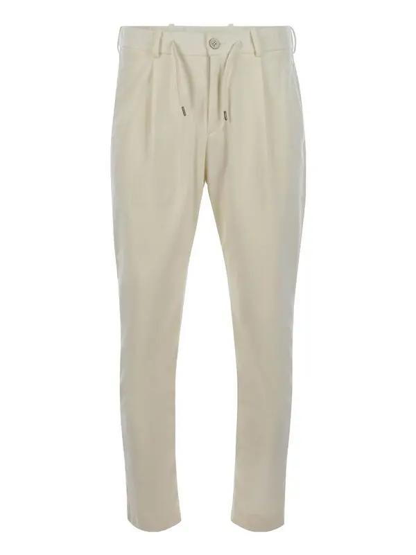 Herno Corduroy Trousers - Beige