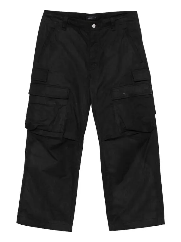PURPLE BRAND Trousers - Black