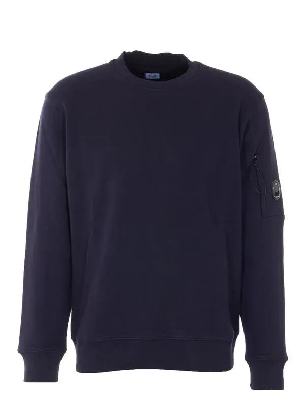 C.P. COMPANY Diagonal Raised Sweatshirt - Blue
